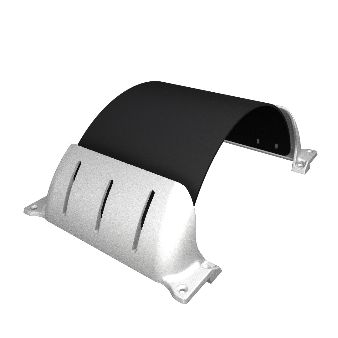 XR/VESC FlightFender Refresh for Onewheel - Icon White / XL/BTG Black ...